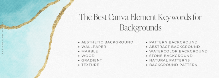 280+ Canva Element Keywords for Aesthetic Digital Designs