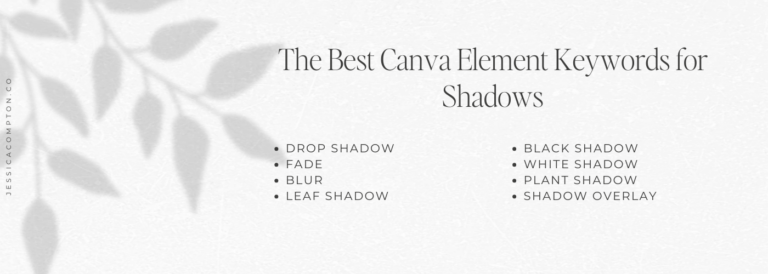 280+ Canva Element Keywords for Aesthetic Digital Designs