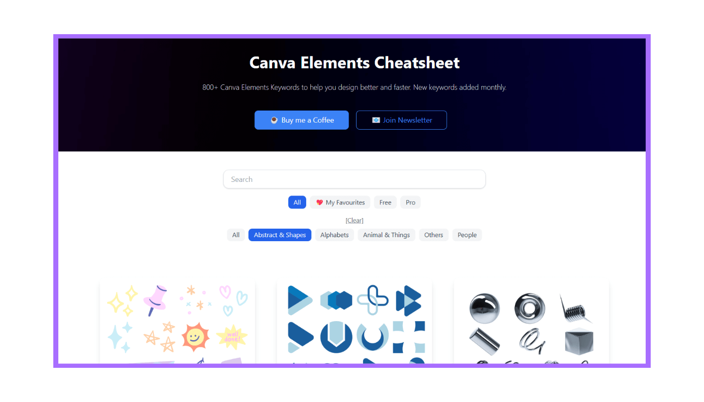 280+ Canva Element Keywords for Aesthetic Digital Designs